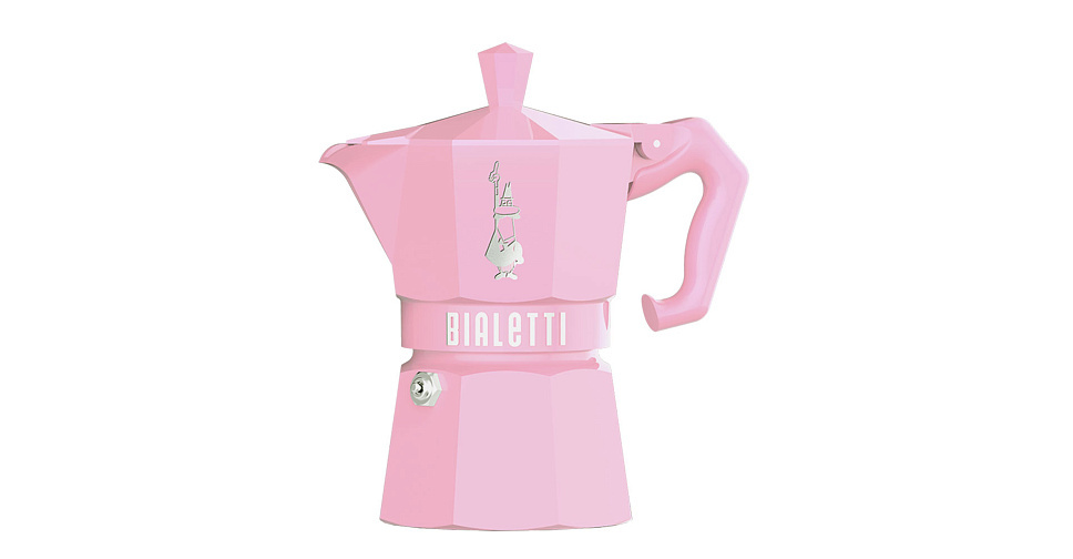 Гейзерная кофеварка Bialetti Moka Express Exclusive Pink в официальном ...