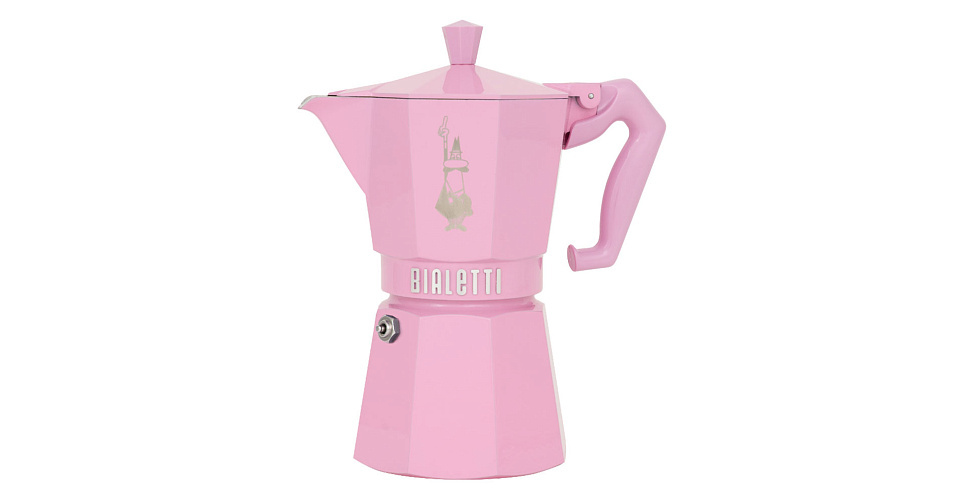 Гейзерная кофеварка Bialetti Moka Express Exclusive Pink в официальном ...